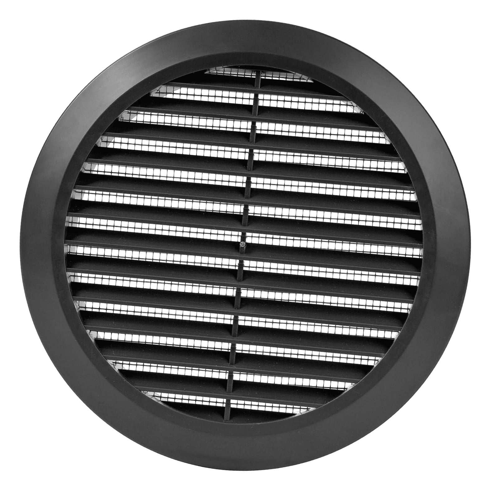 Fuliko Vent 6" Inch Plastic Soffit Vent Cover Round Air Vent Louver ...