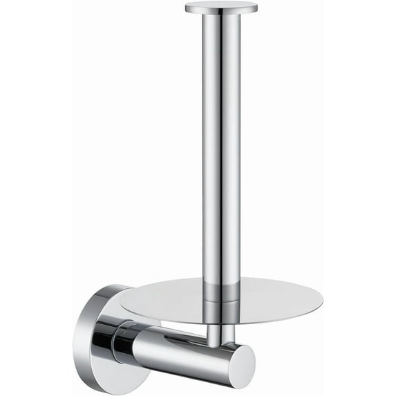 Fuliko Vertical Toilet Paper Holder, Steel Bathroom Tissue Hanger with ...