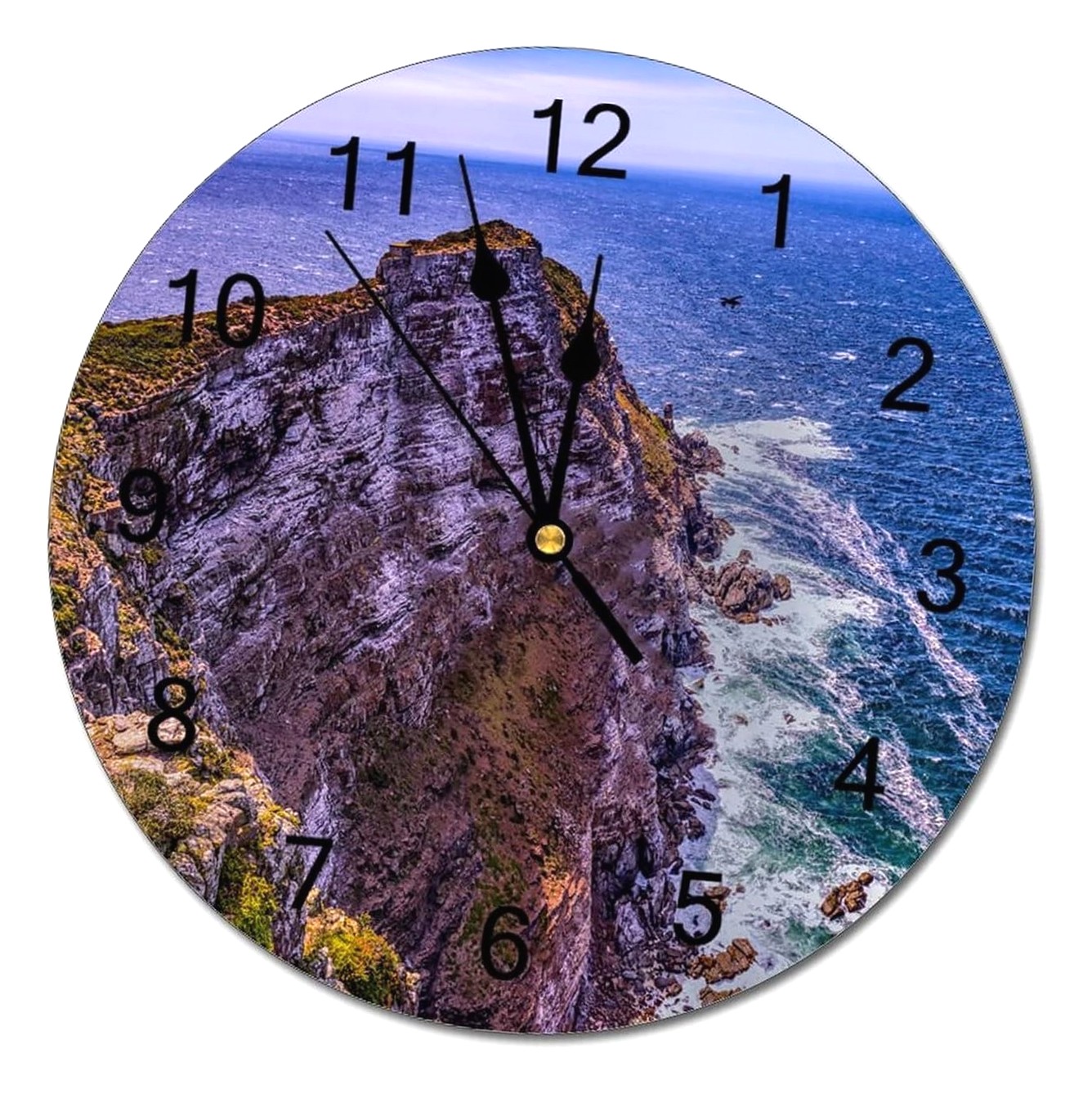 Fuliko Wall Clock Silent Non Ticking Clocks, South African Landmark ...