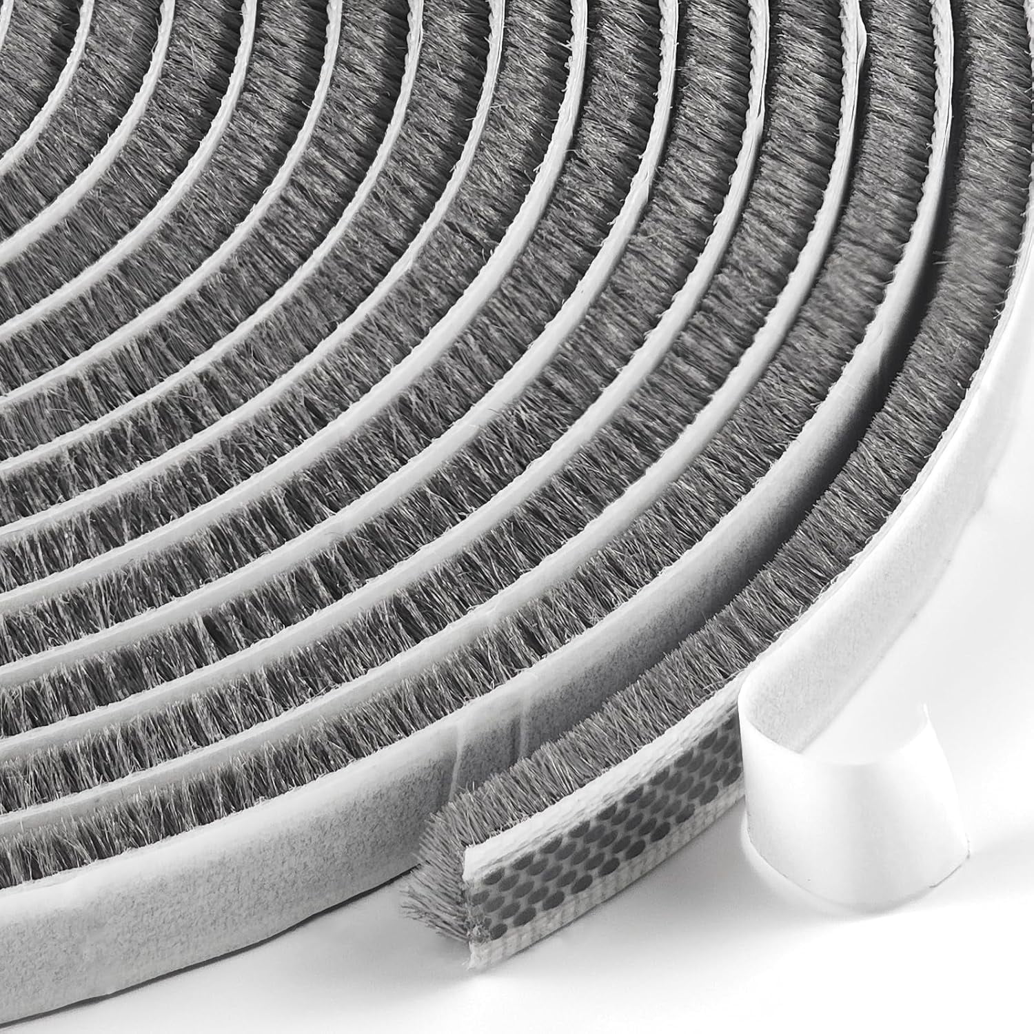 Fuliko Weather Stripping for Doors and , Seal Strip, Adhesive ...