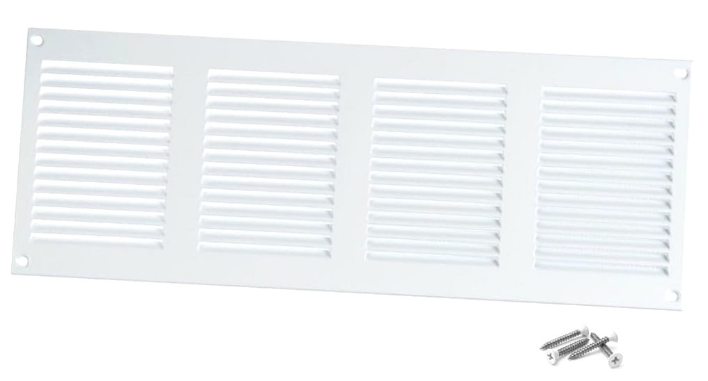 Fuliko White Vent Cover 14x4 (Duct Opening) with Wall and Ceiling ...