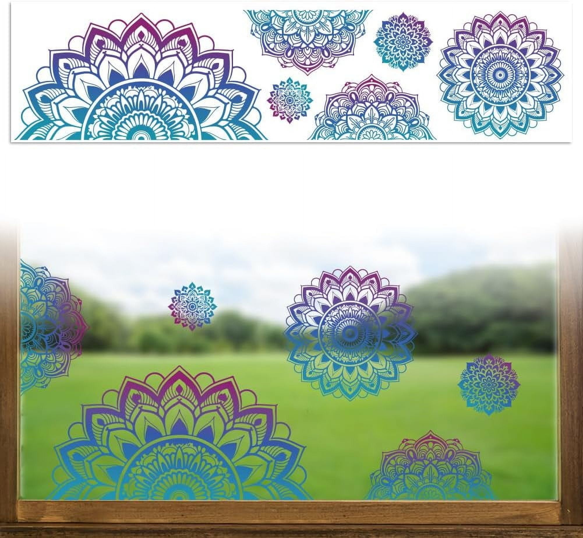 Fuliko Window Static Cling Decal Sticker Double-Sided for Large Car , 1 ...