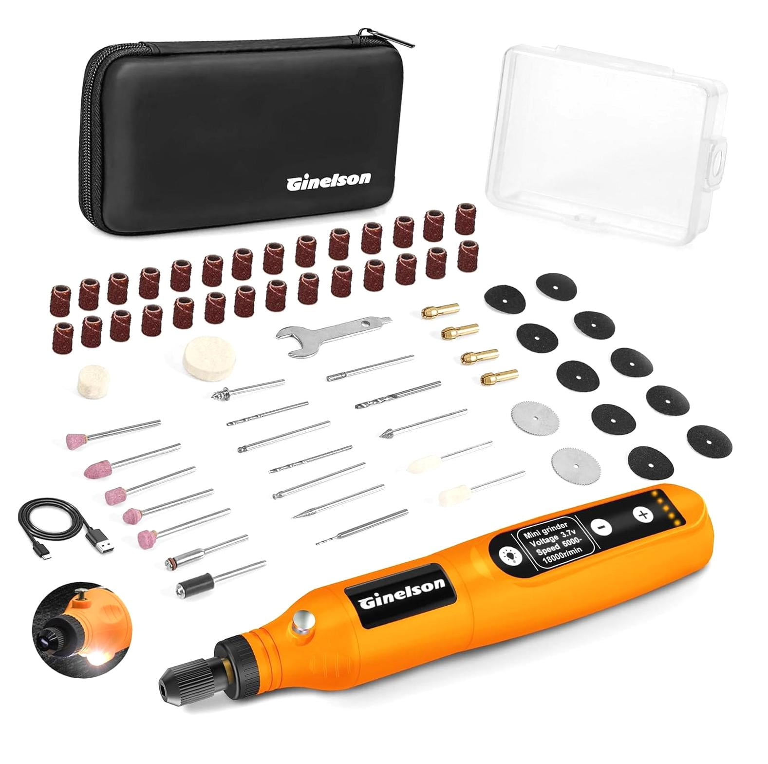 Fuliko Wireless Tool, Mini Tool Set with 5 Speed Options and 64 , 3.7V ...