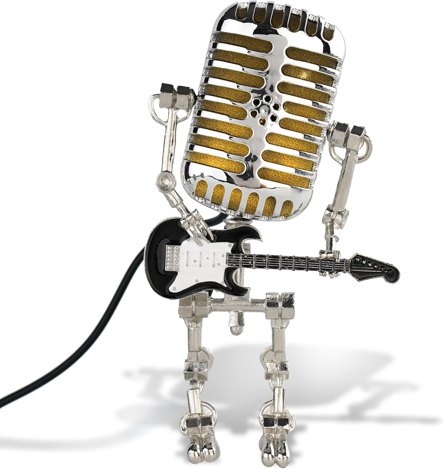 Fuliko Xmpmrp Microphone Robot Lamp, Metal Microphone Robot Lamp with ...
