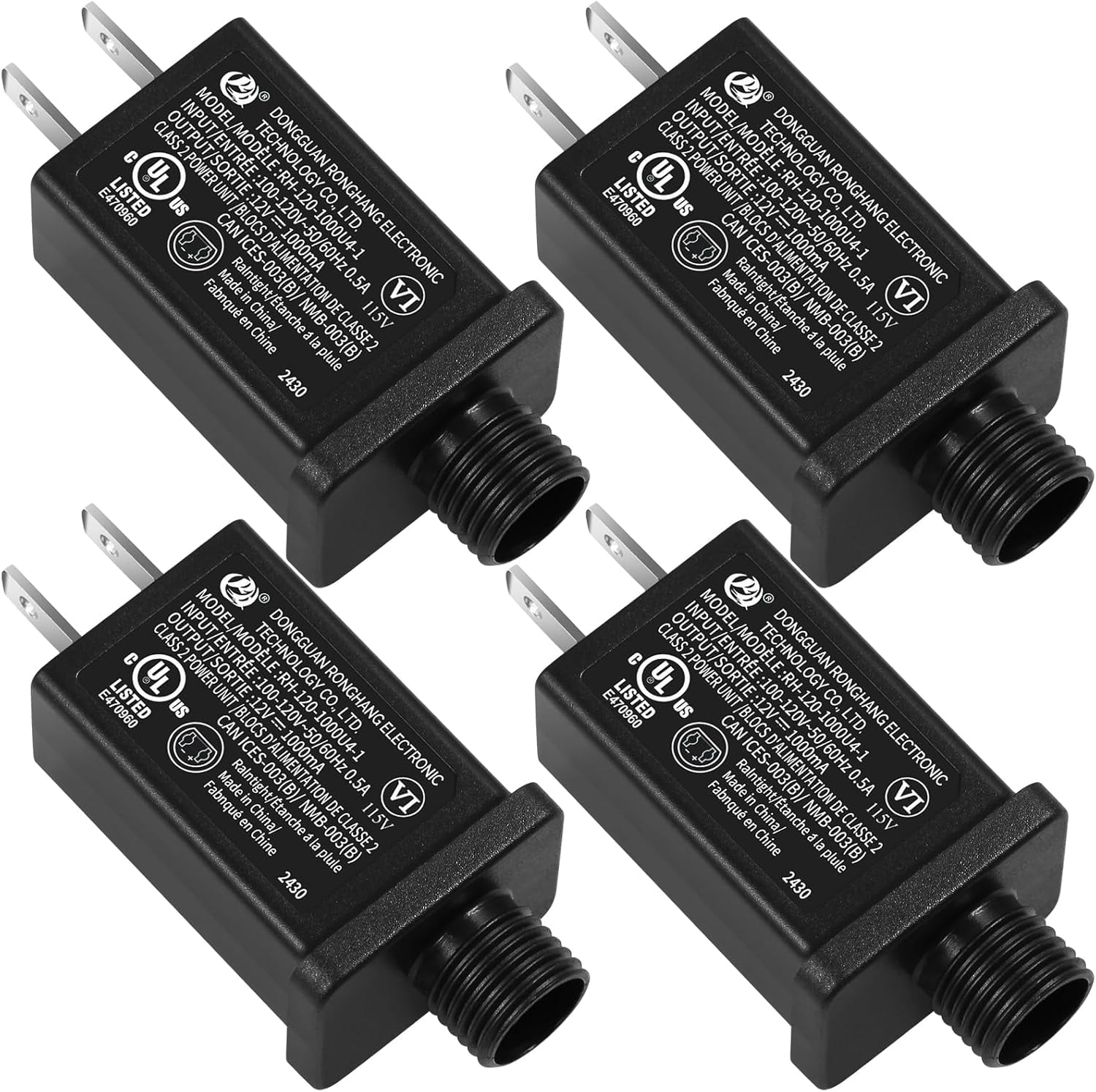 Fuliko Yard Adapter, 1A Class 2 Supply for Plug Ip44 Adapter for ...