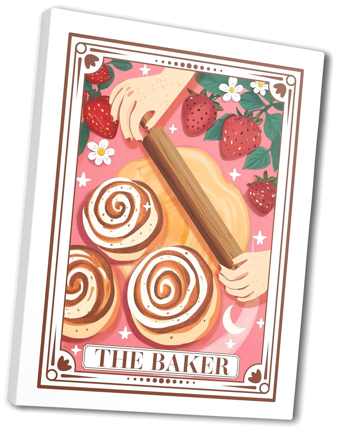Fuliko the Baker Canvas Wall Prints, Bakery Decoration, Kitchen Wall ...