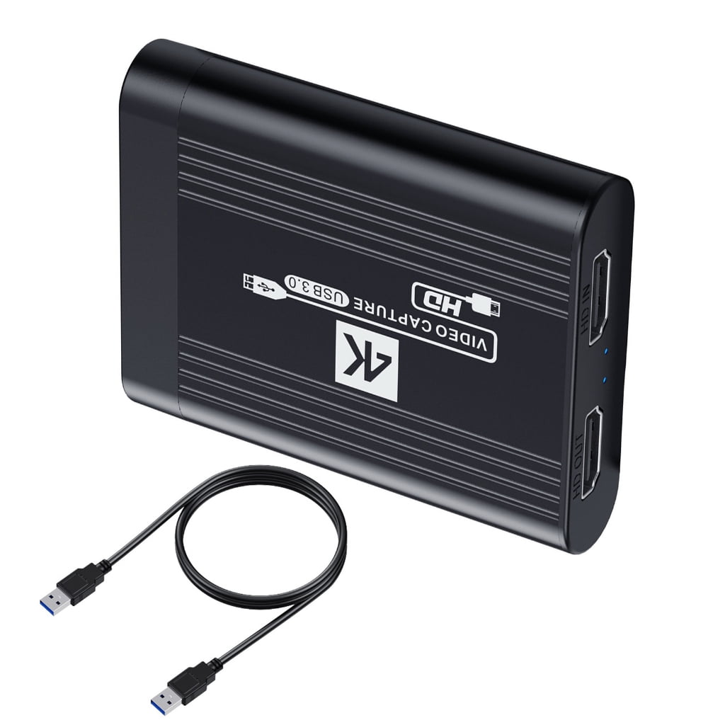 Full 1080P 4K Video Capture Card With Microphone Input For Game ...