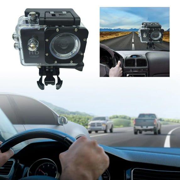 Full 1080P Cam Front View Recorder for Cars Motorcycles with Wide Angle ...