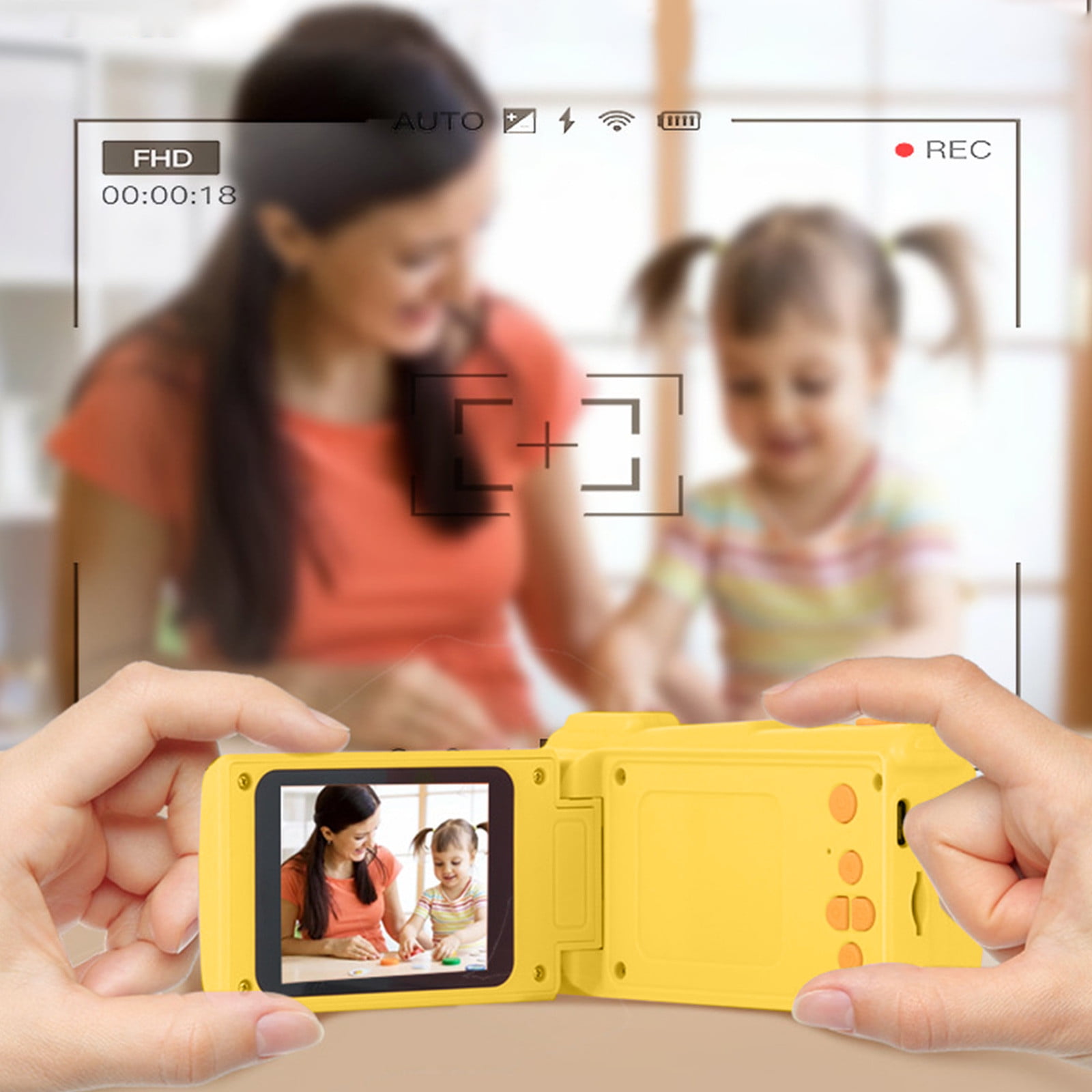 Full 1080P Digital DV Camera,Retro Campus Portable Photo and Video ...