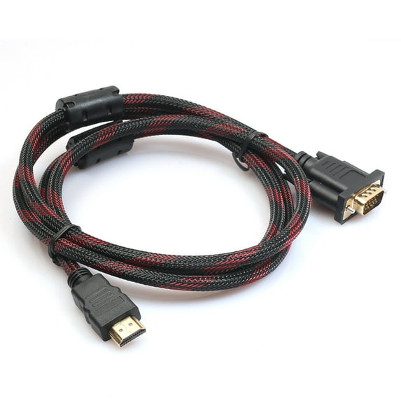 Full 1080P Male To 15 Pin VGA Connector Adapter Converter For HDTV Usb ...