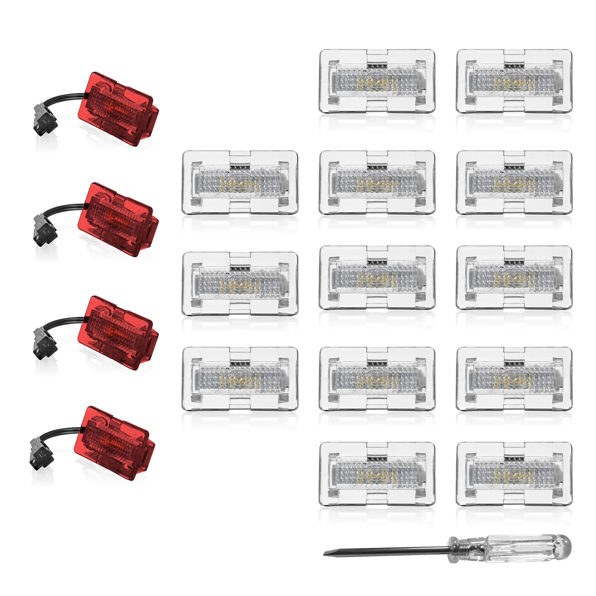Full 17 Pieces for Tesla Model S, Ultra-Bright Interior Lighting ...