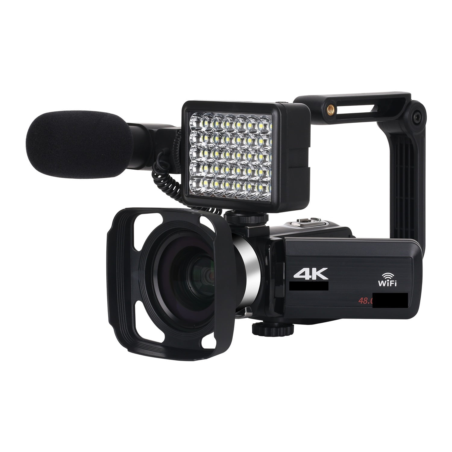 Full 4K Camcorder Professional Digital Video Cameras Live Streaming 18X ...