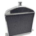 Full Aluminum 2 Row Racing Radiator For 1917-27 Ford T Bucket Model T ...