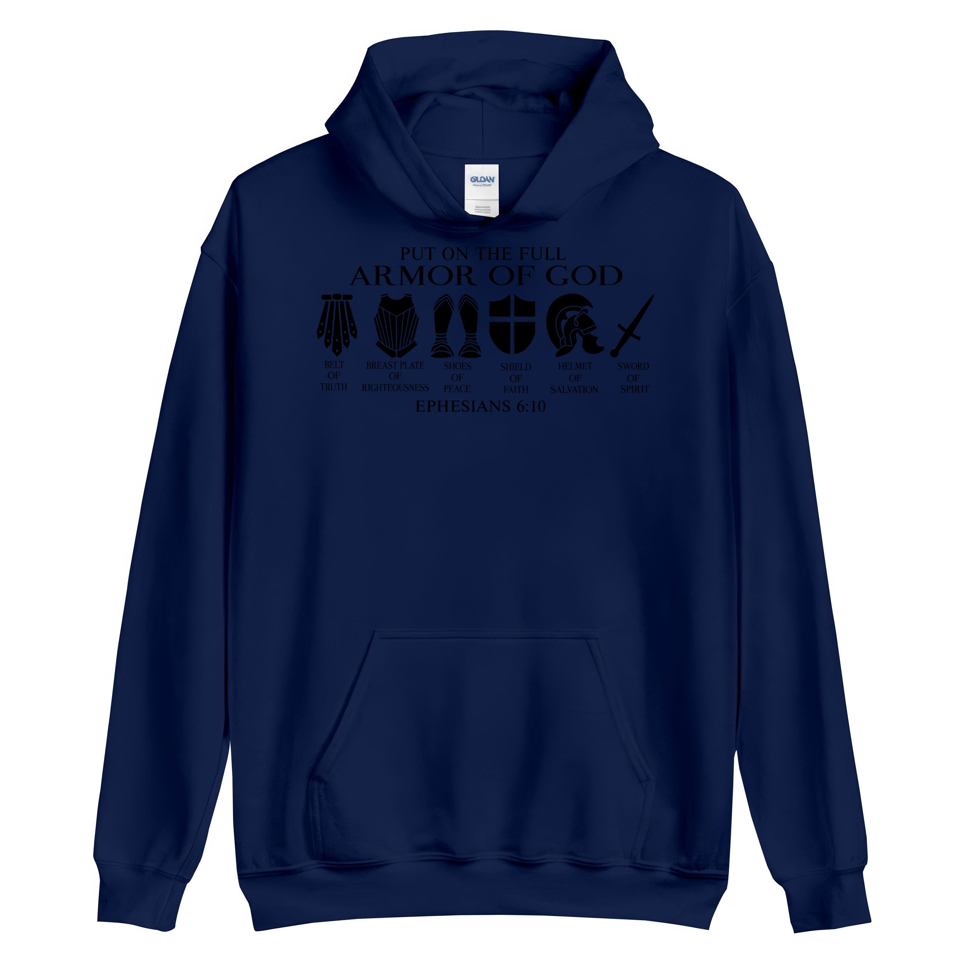 Full Armor of God Christian Sweatshirt, Bible Verse Shirt, Religious ...