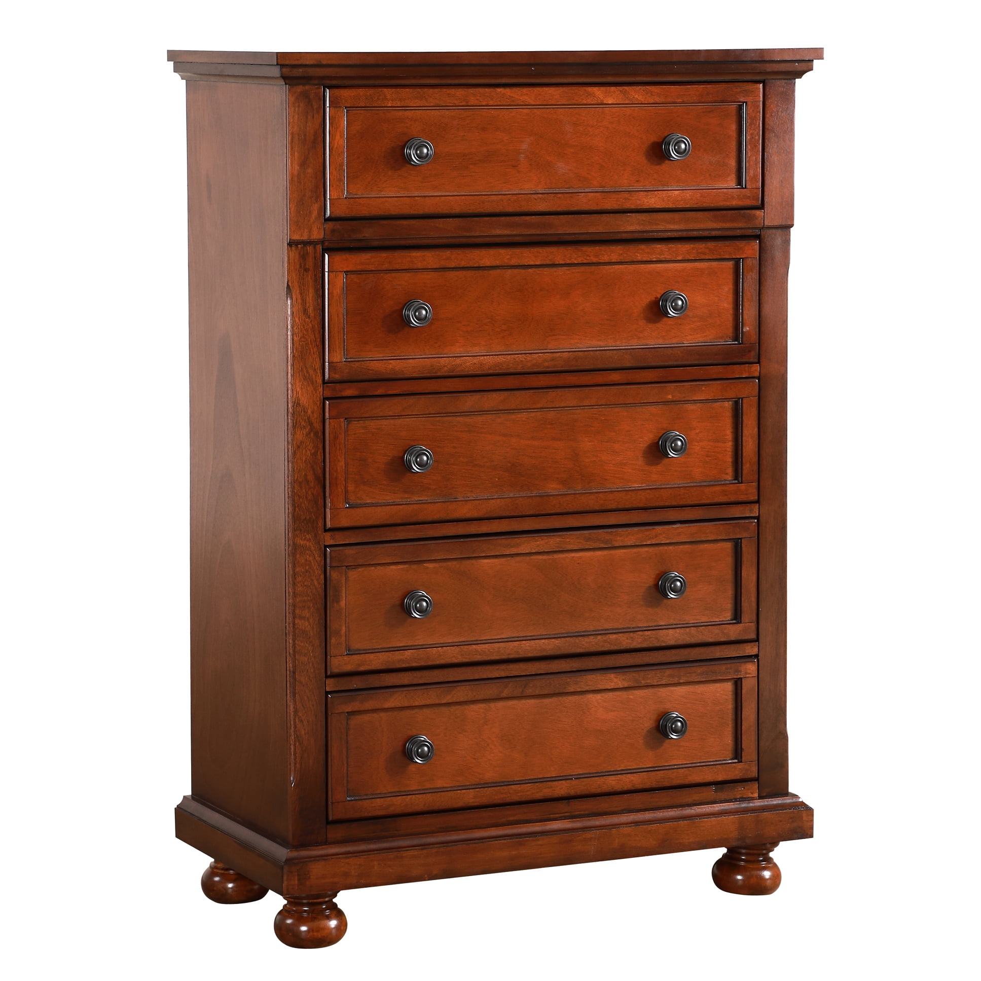 Full Assembly Bedroom Chest In Cherry - Simple Design, Tailed Joinery ...