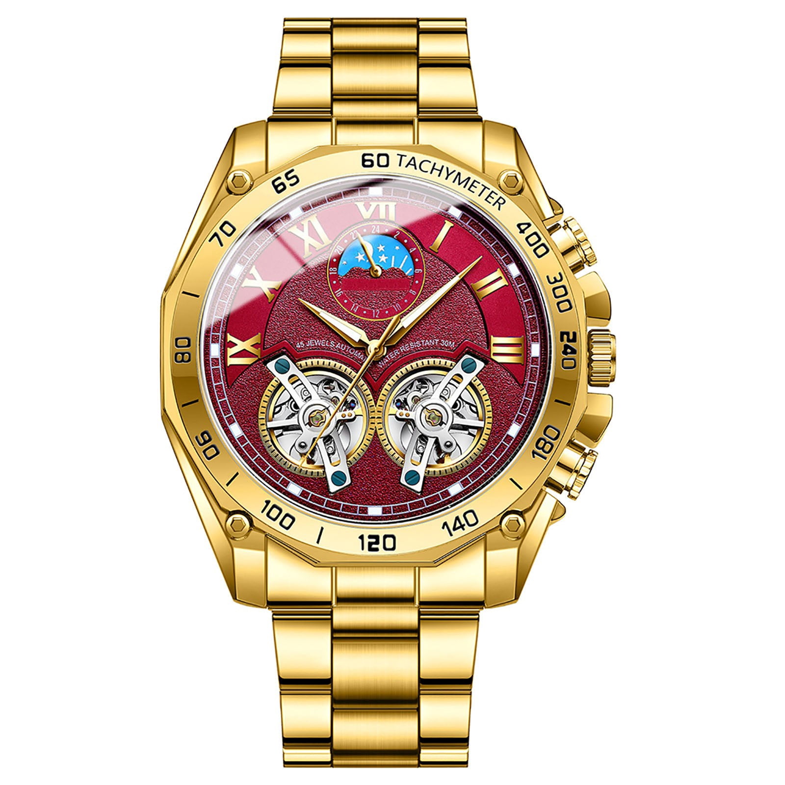 Full Automatic Mechanical Watch And Trendy Korean Quartz Men's Watch ...