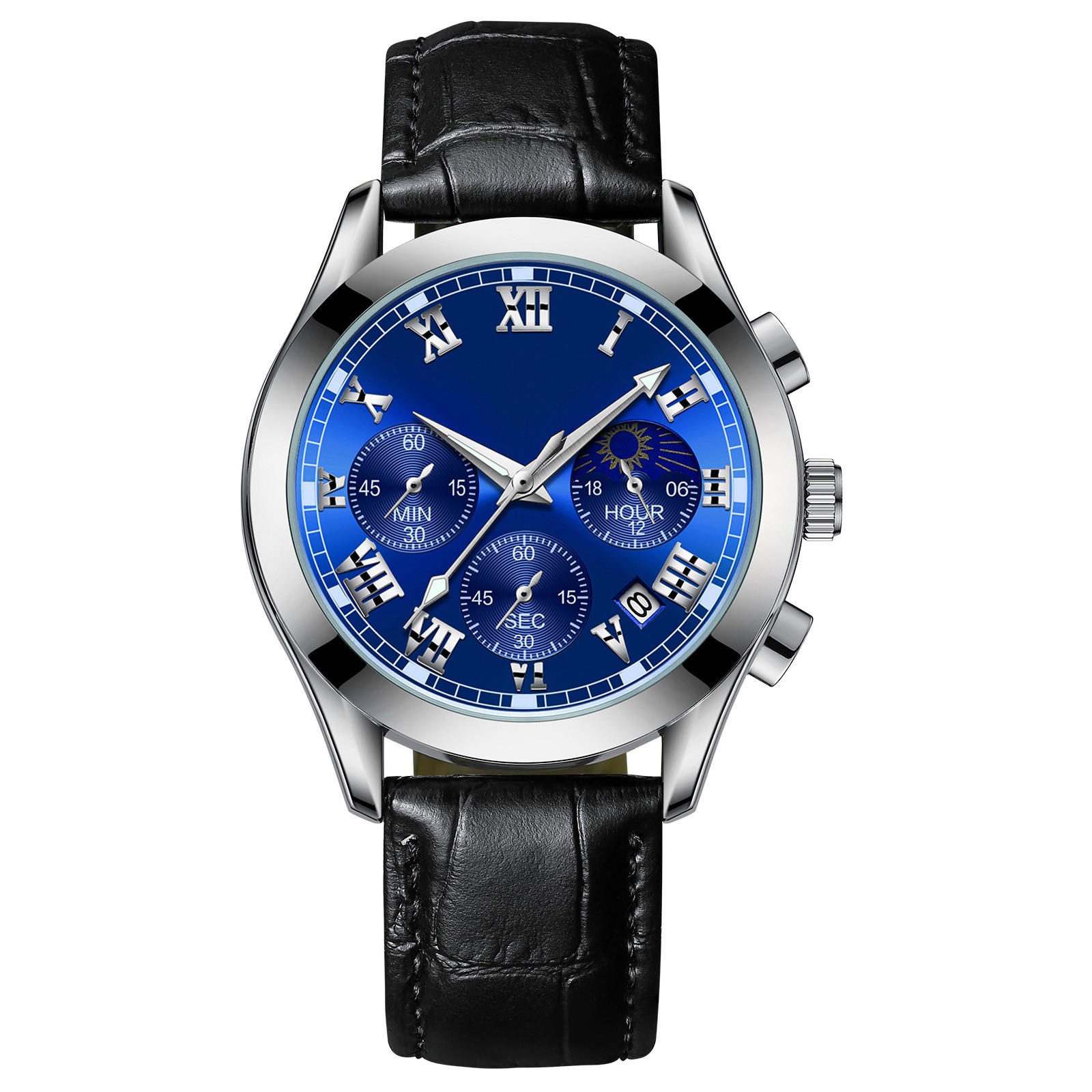 Full Automatic Mechanical Watch And Trendy Korean Quartz Men's Watch ...