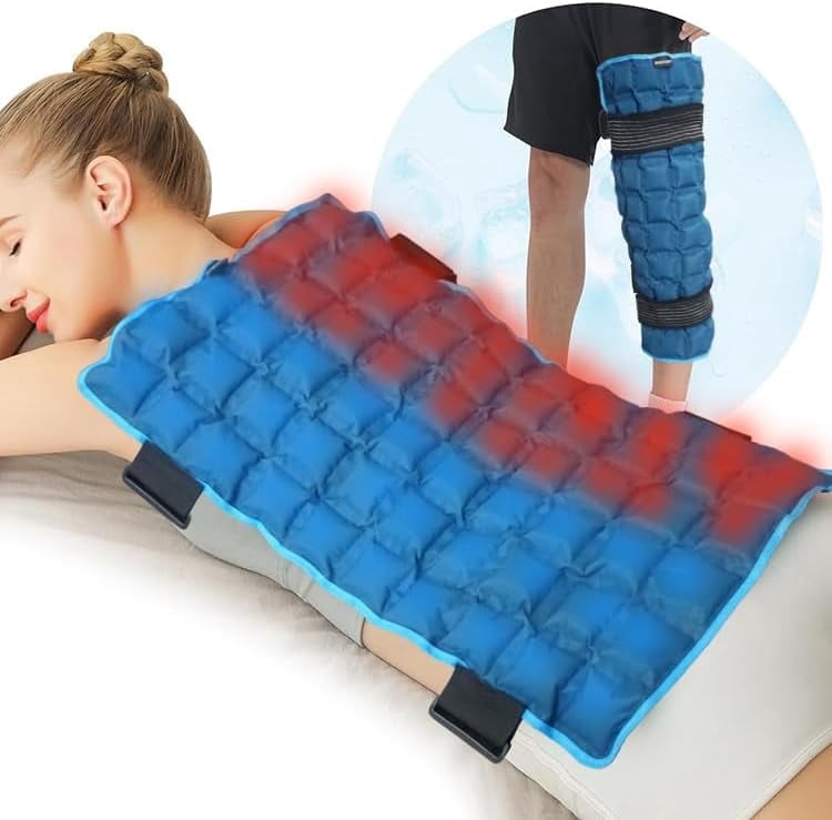 Full Back Ice Pack Reusable, Large Ice Wrap for Back Relaxing, Self ...