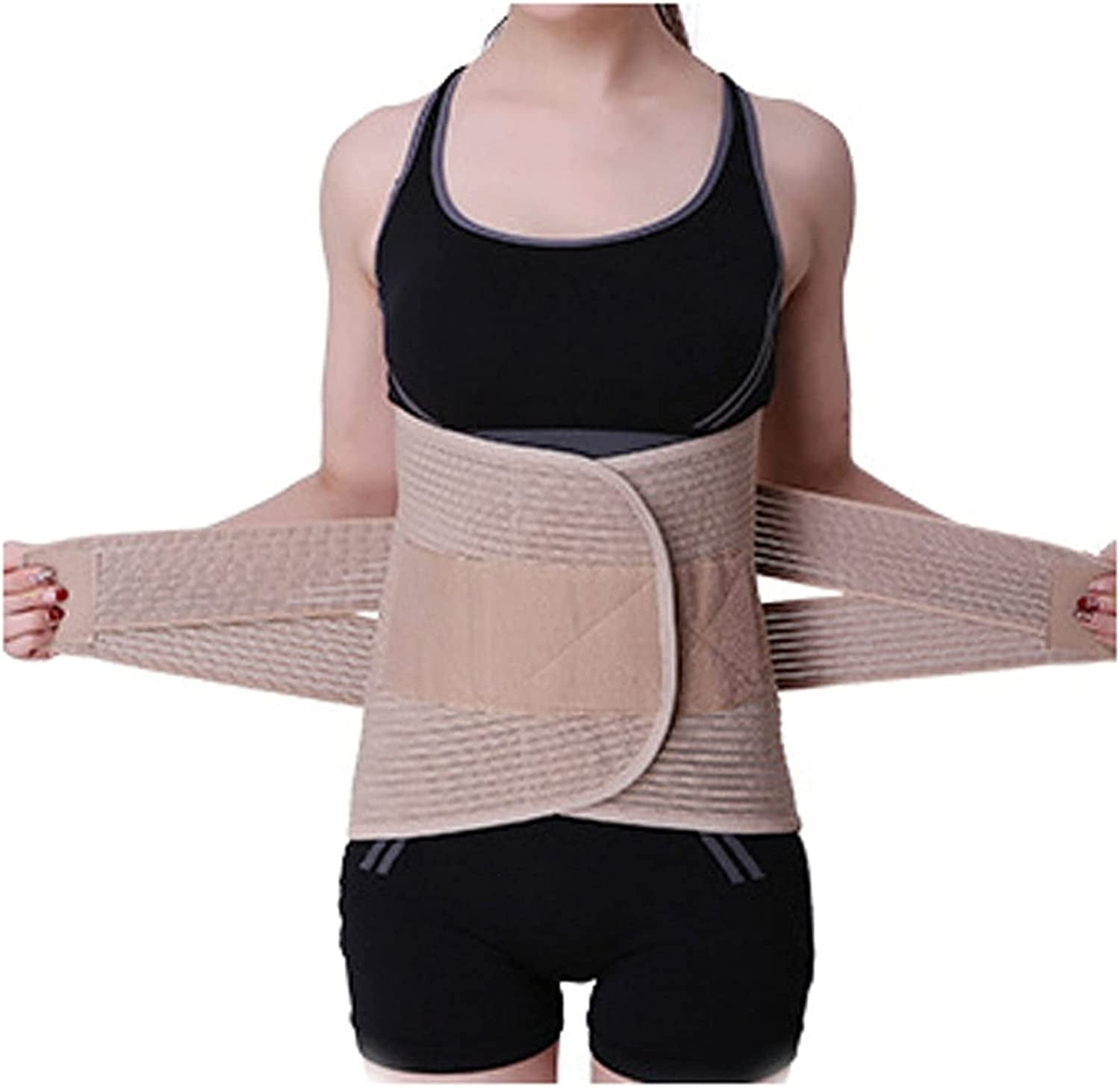 Full Back Support Brace Lumbar Belt Upper and Lower Back Pain Relief ...