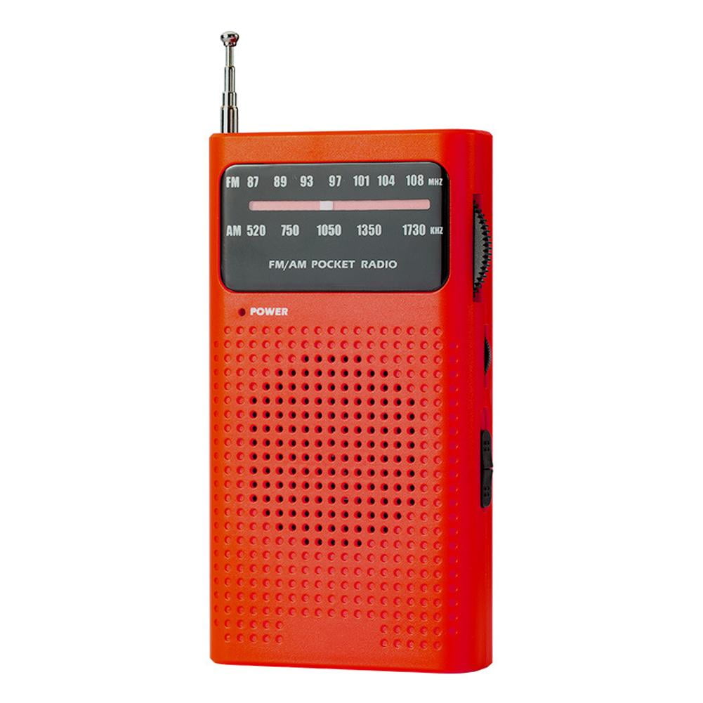 Full Band AM Radio Battery Powered Portable Pointer Radio R4H6 ...