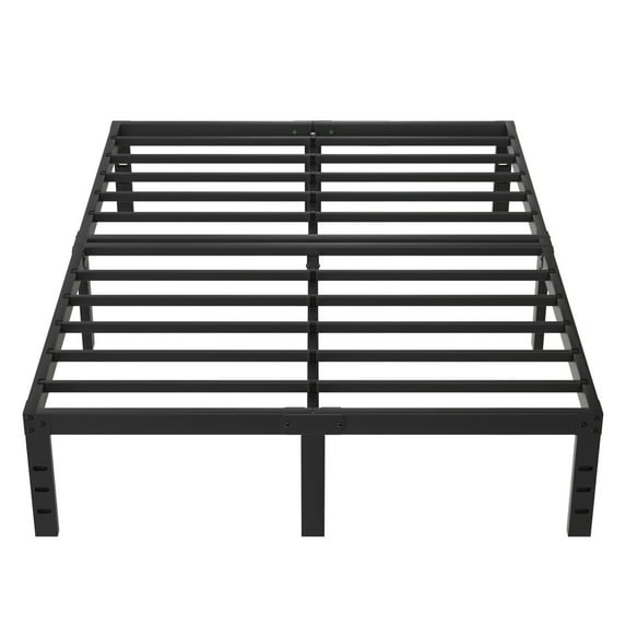 Leumius Full Bed Frame,14 inch Heavy Duty Metal Platform Bed Frame with ...
