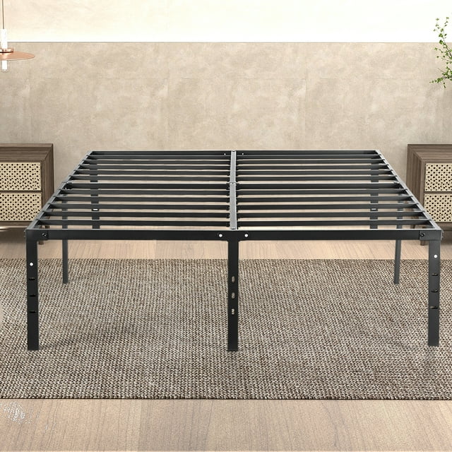 Full Bed Frame - Metal Platform Bed Frames Full Size with Storage Space ...