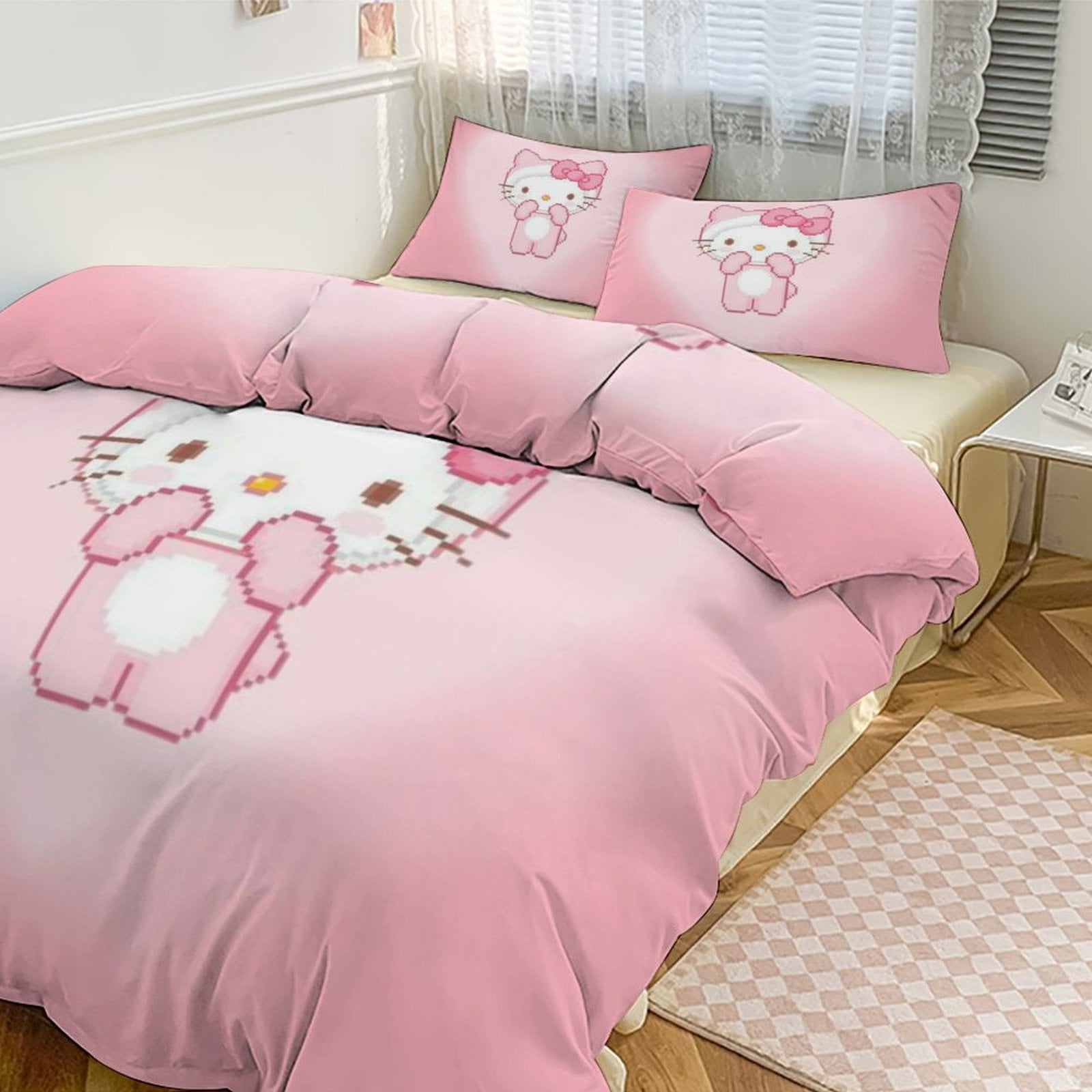 Hello Kitty Full Bed Set