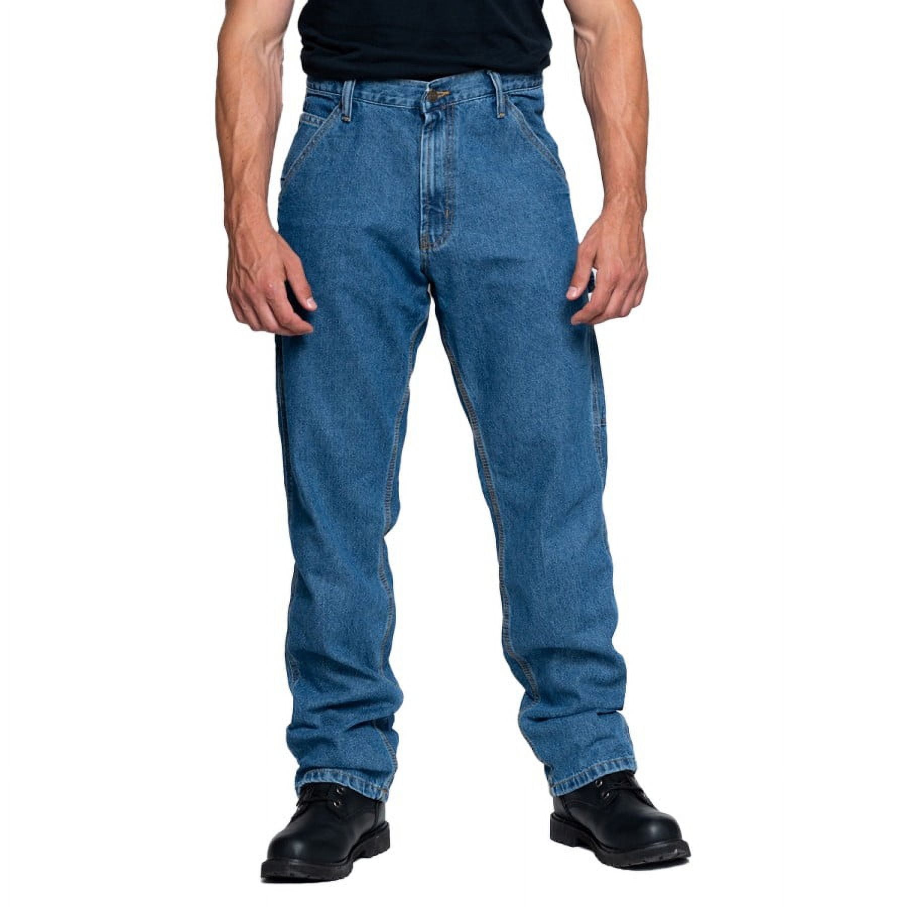 Full Blue Men's Big & Tall Carpenter Jean - Walmart.com