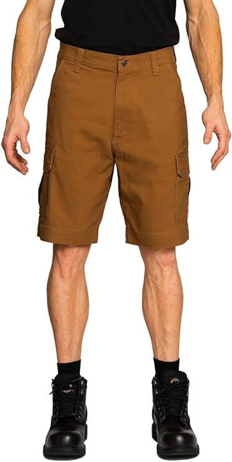 Full Blue Men's Rugged Stretch Duck Canvas Cargo Work Short - Walmart.com