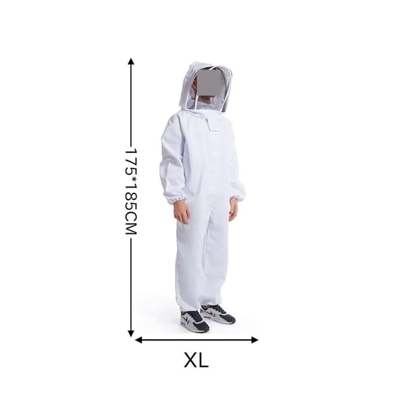 Disposable Hazmat Suit - Full Body Protection Coverall (6-Pack) -M ...