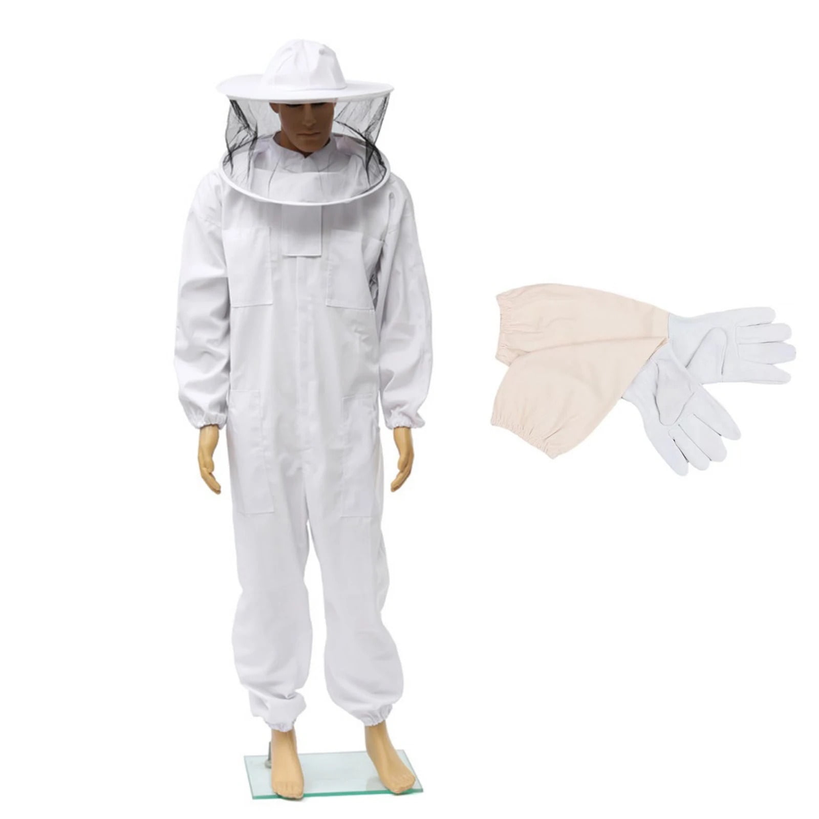 Full Body Beekeeping Clothes Professional Beekeepers Suit Anti-bee Protection Equipment ...