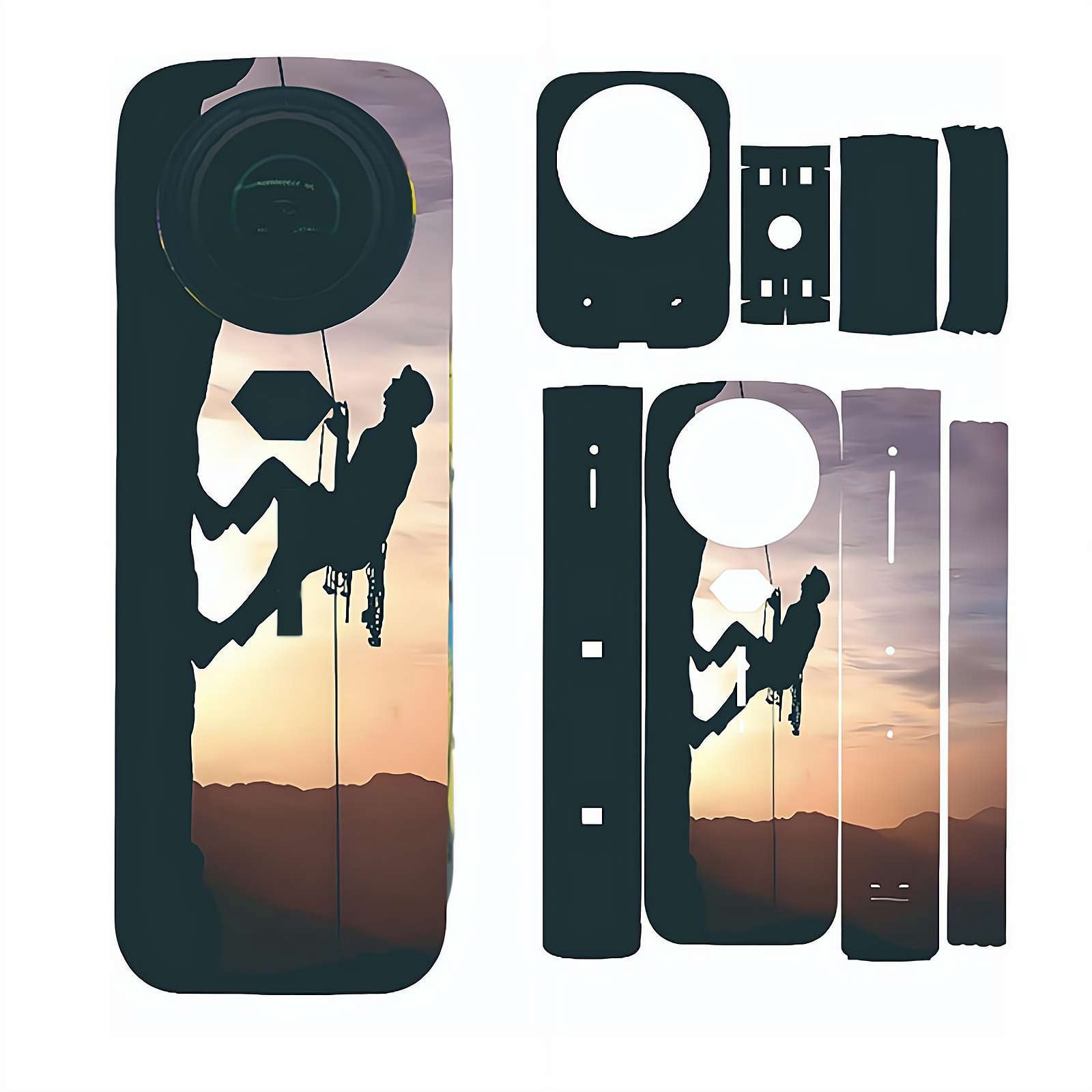 Full-Body Color-Changing Protective Film for Insta360 X5 - PVC ...