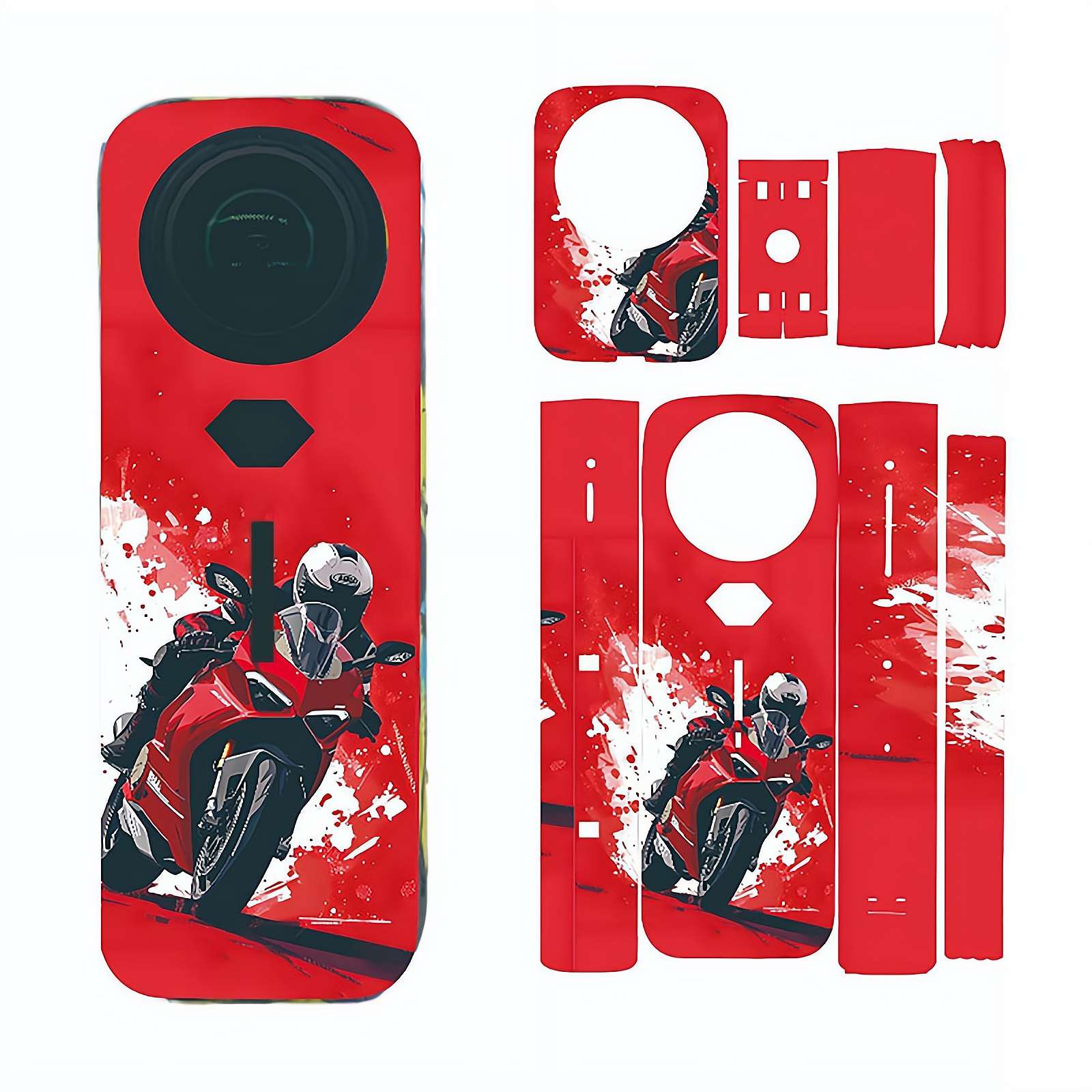 Full-Body Color-Changing Protective Film for Insta360 X5 - PVC ...