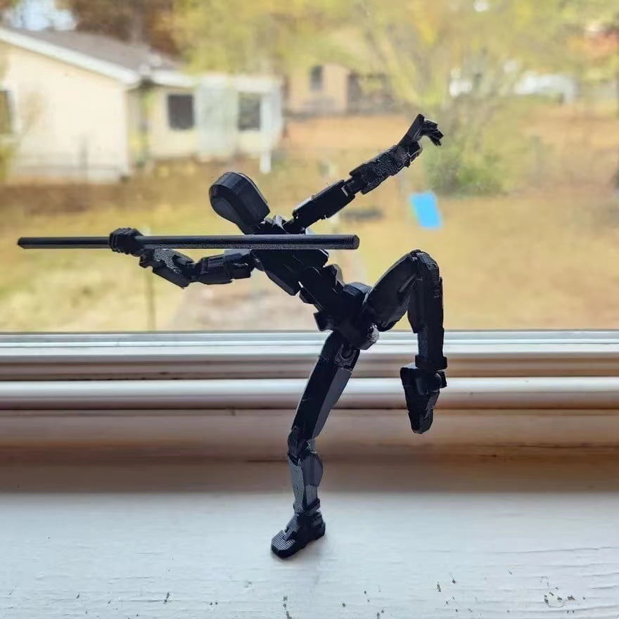 Full Body Decompression Artifact-13 Joint Movable Print Doll Joints ...