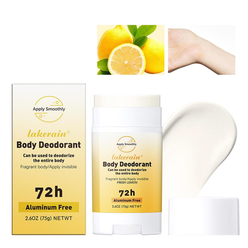 Full Body Deodorant Cream Invisible Deodorizing Floral Fragrance Body ...