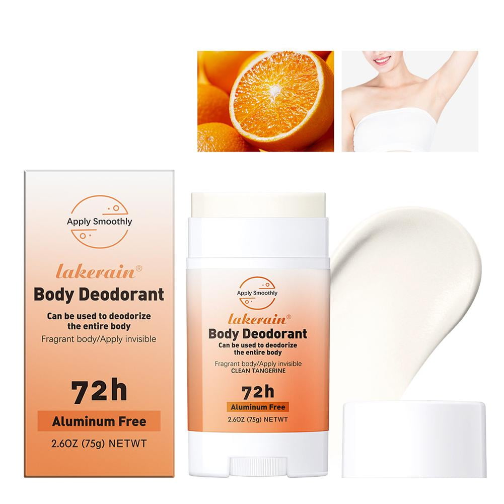 Full Body Deodorant Cream Invisible Deodorizing Floral Fragrance Body ...