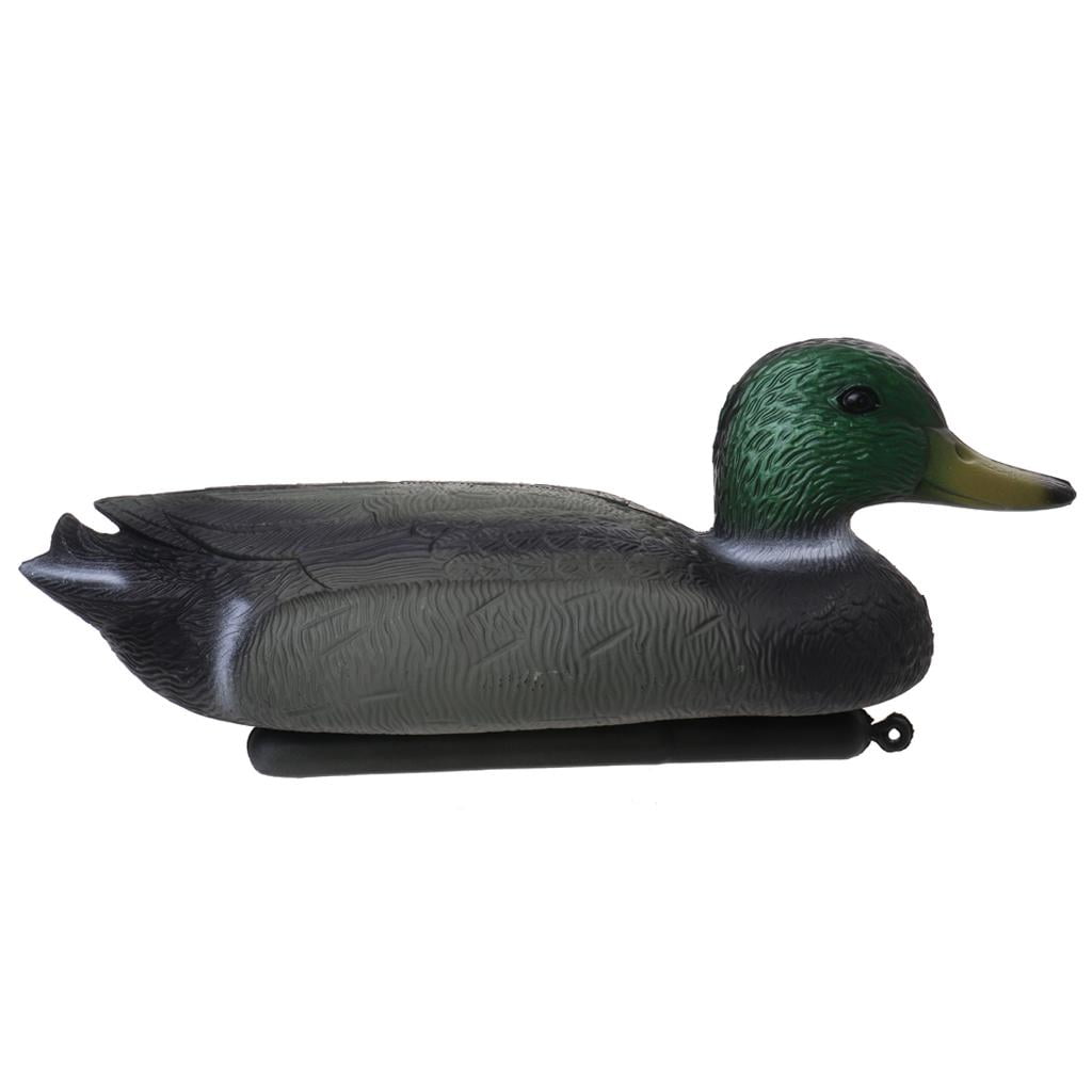 Full Body Floating Duck Decoy 3D Realistic Male Malrd for Outdoor Pond ...