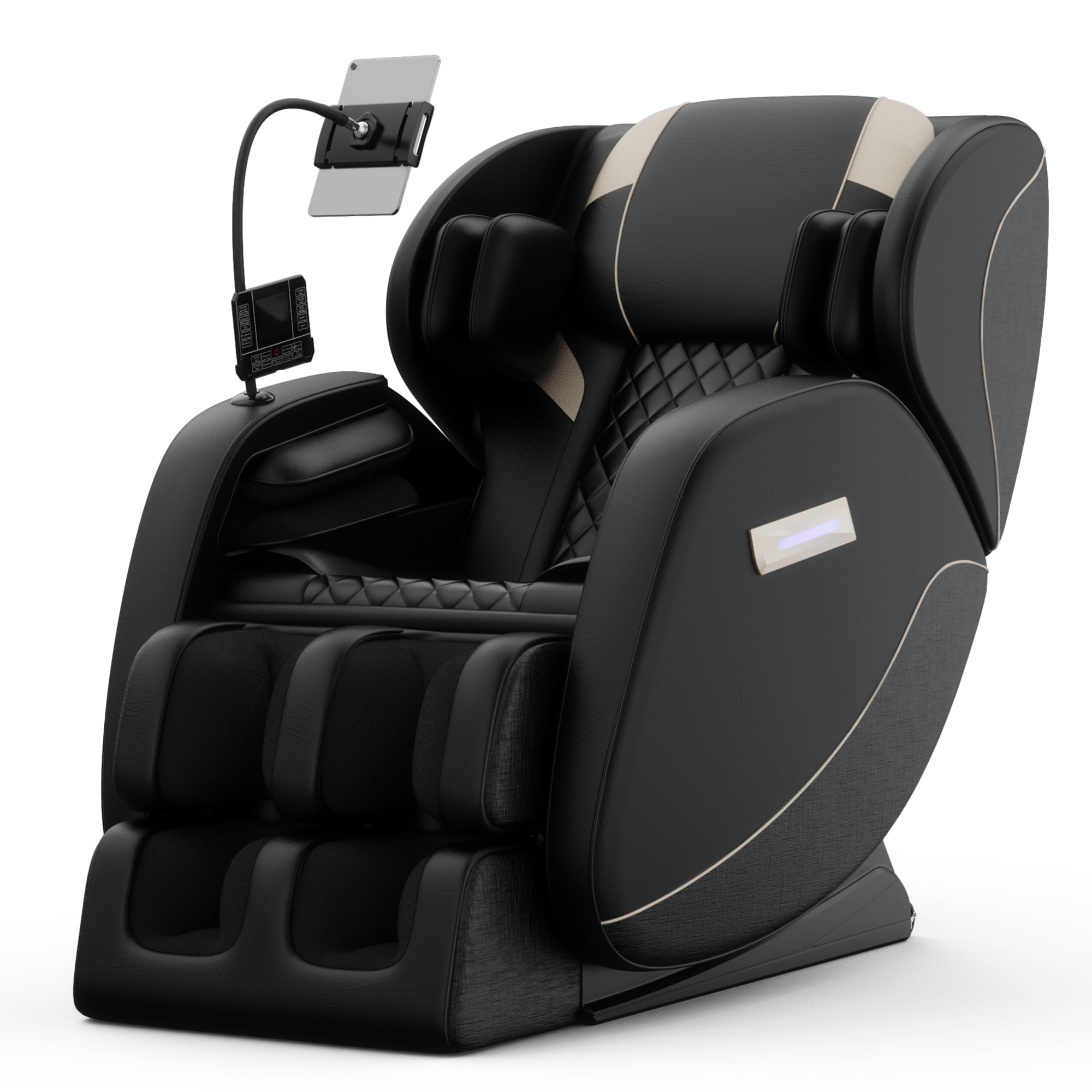 Full Body Massage Chair, PU Leather Zero Gravity Massage Chair with ...