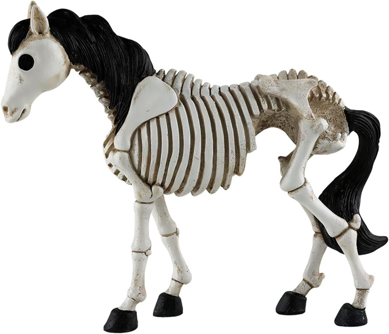 Full Body Realistic Horse Skeleton Decoration for Halloween, Animal ...