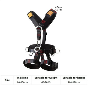 Climbing Harness Adjustable Thickness Half Body Harnesses for Fire ...