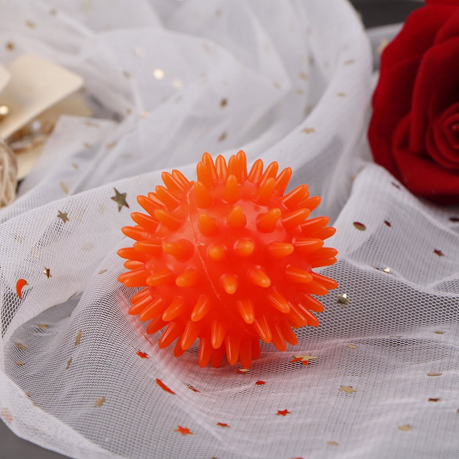 Full Body Spiky Massage Ball Hard Stress Ball 6cm For Fitness Sport 4627