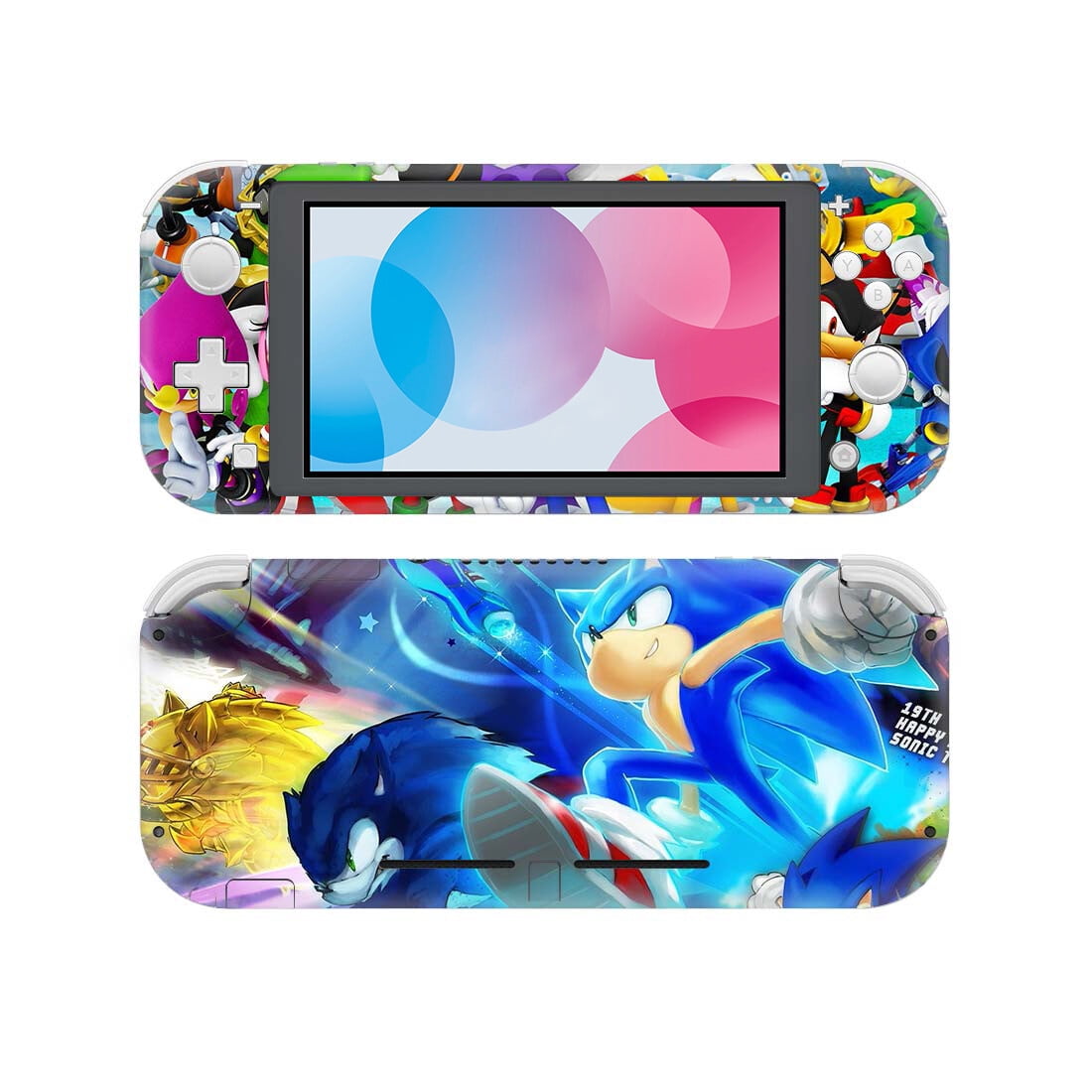 Full Body Vinyl Skin Stickers for Nintendo Switch Lite Gaming Console ...