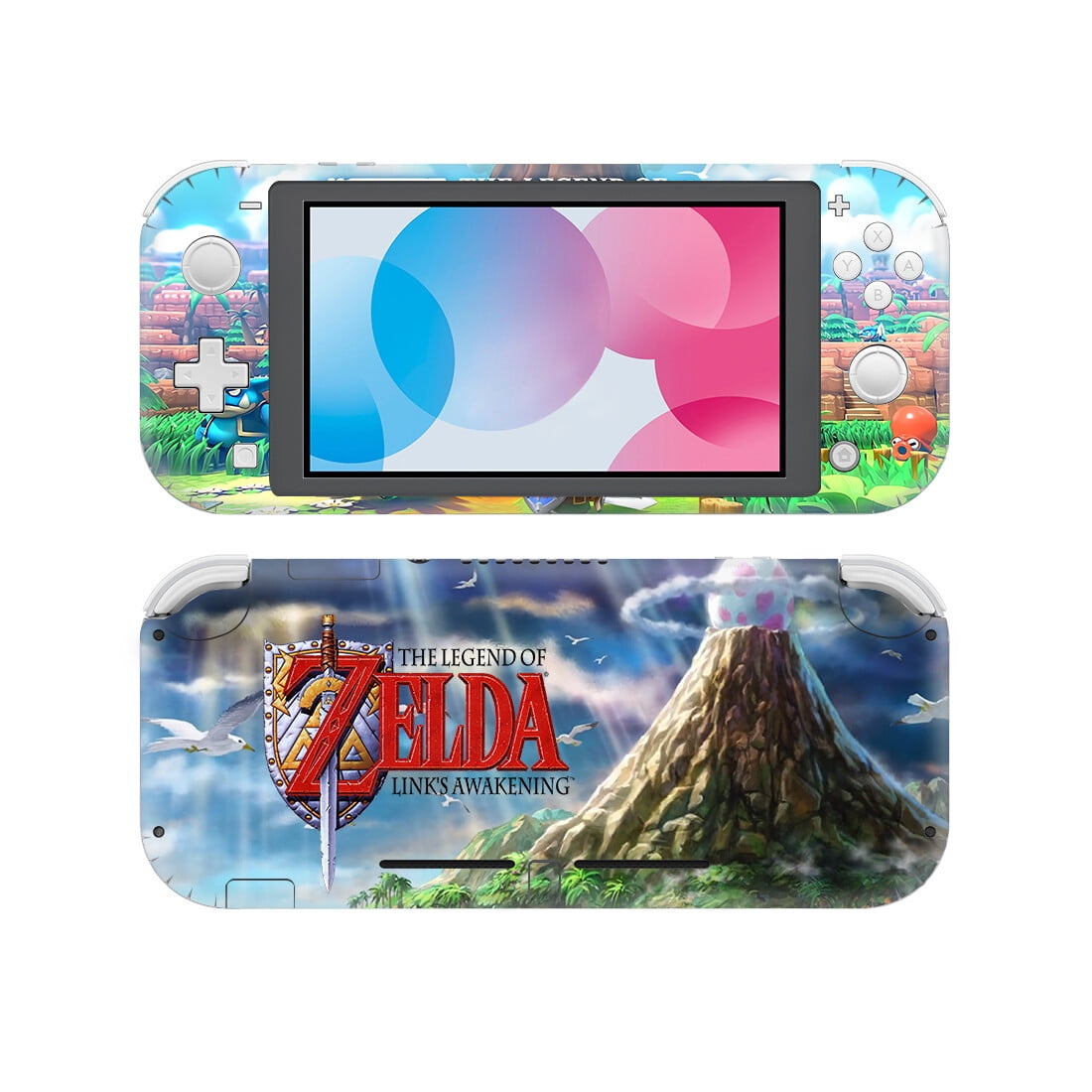 Full Body Vinyl Skin Stickers for Nintendo Switch Lite Gaming Console ...