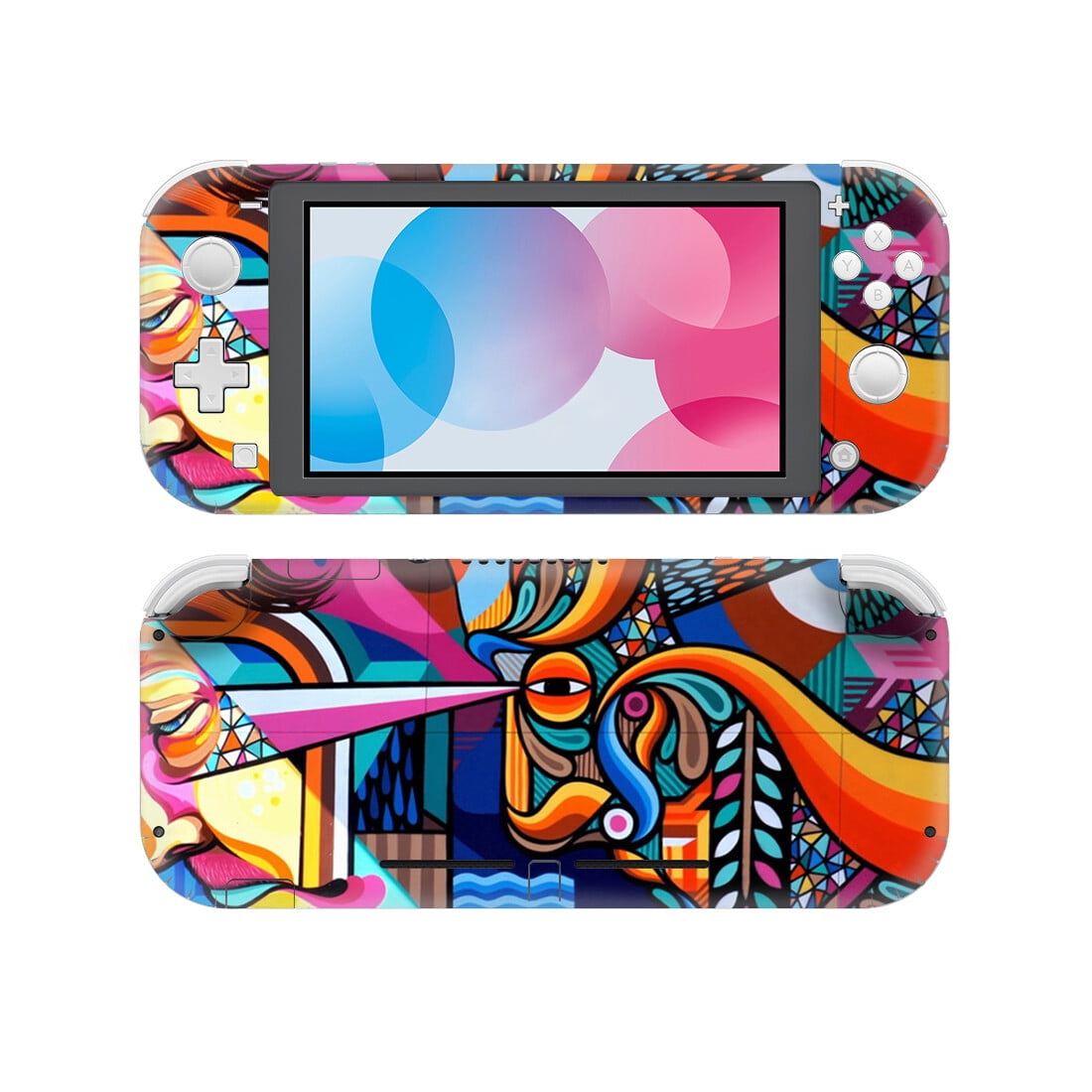 Full Body Vinyl Skin Stickers for Nintendo Switch Lite Gaming Console ...