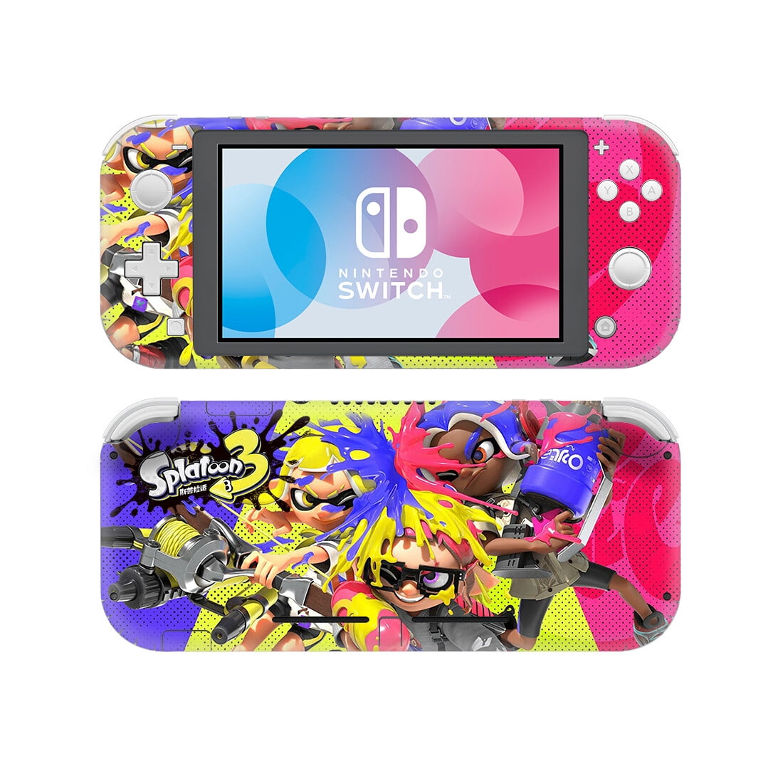 Full Body Vinyl Skin Stickers for Nintendo Switch Lite Gaming Console ...