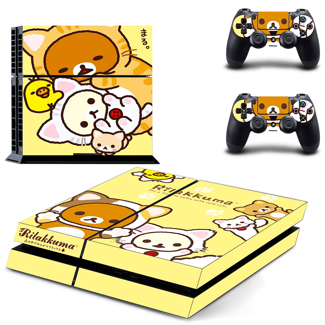 Full Body Vinyl Skin Stickers for PS4 Console and Controllers - Walmart.com
