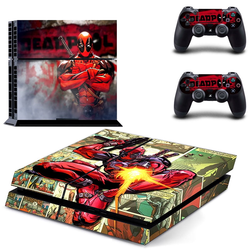 Full Body Vinyl Skin Stickers for PS4 Console and Controllers - Walmart.com