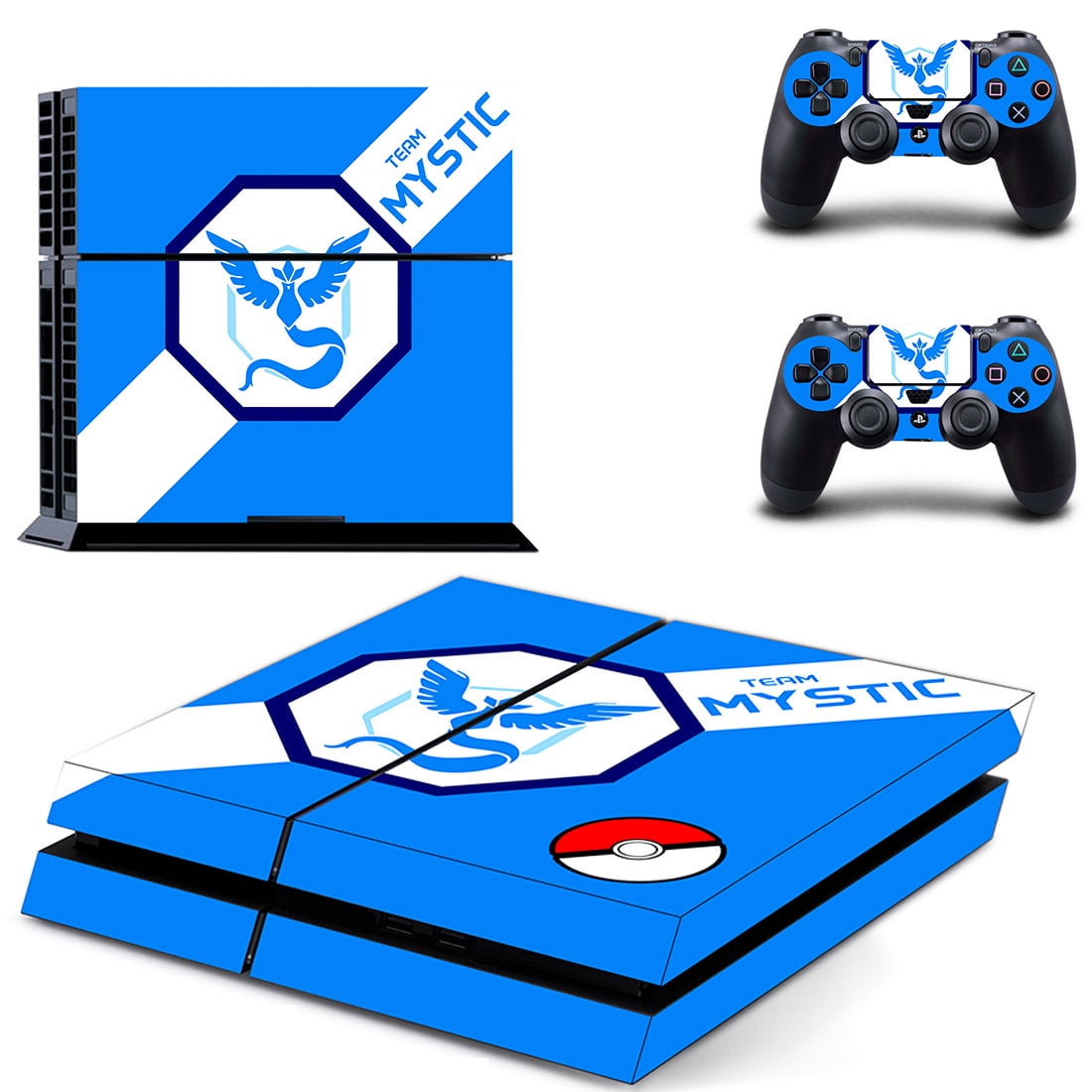 Full Body Vinyl Skin Stickers for PS4 Console and Controllers - Walmart.com