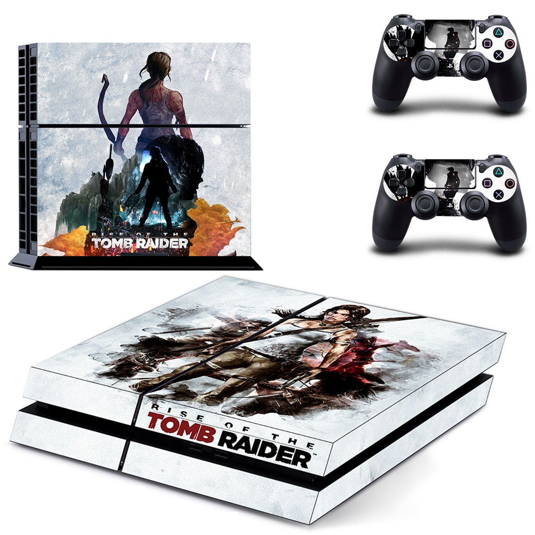 Full Body Vinyl Skin Stickers for PS4 Console and Controllers - Walmart.com