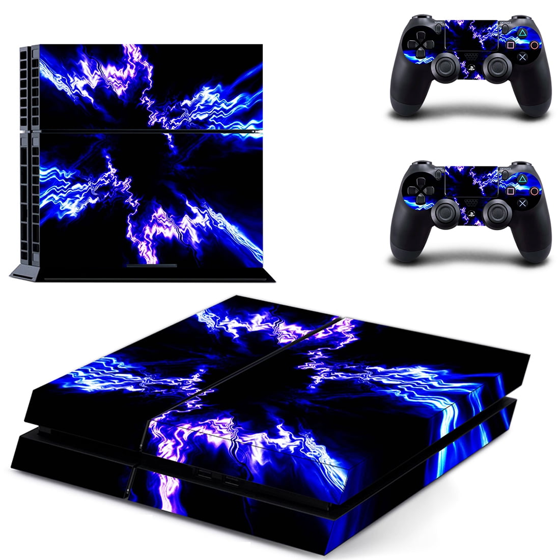 Full Body Vinyl Skin Stickers for PS4 Console and Controllers - Walmart.com